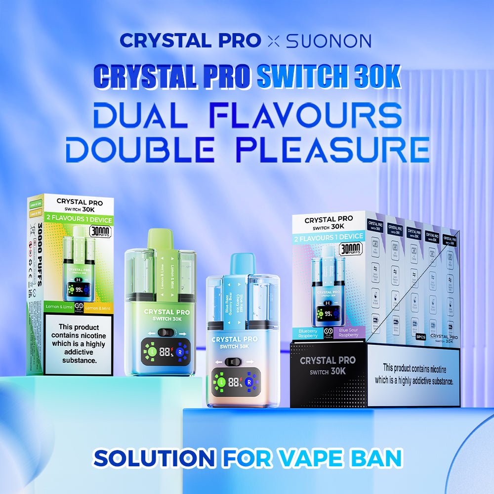 Crystal Pro Switch 30k Vape Kit | Solution For Vape Ban UK