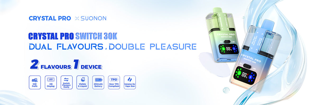 Crystal Pro Switch 30k Vape Kit | Solution For Vape Ban UK